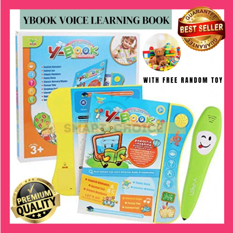 English Arabic Bilingual Educational Voice Learning Book with Smart Talking Pen Early Preschool ...