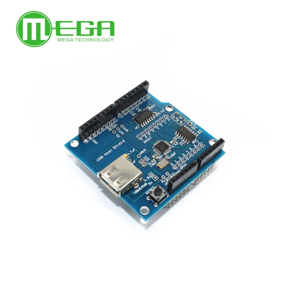 Usb Host Shield 2.0 For Arduino Uno Mega Adk Compatible For Android Adk Diy Electronic Module ...