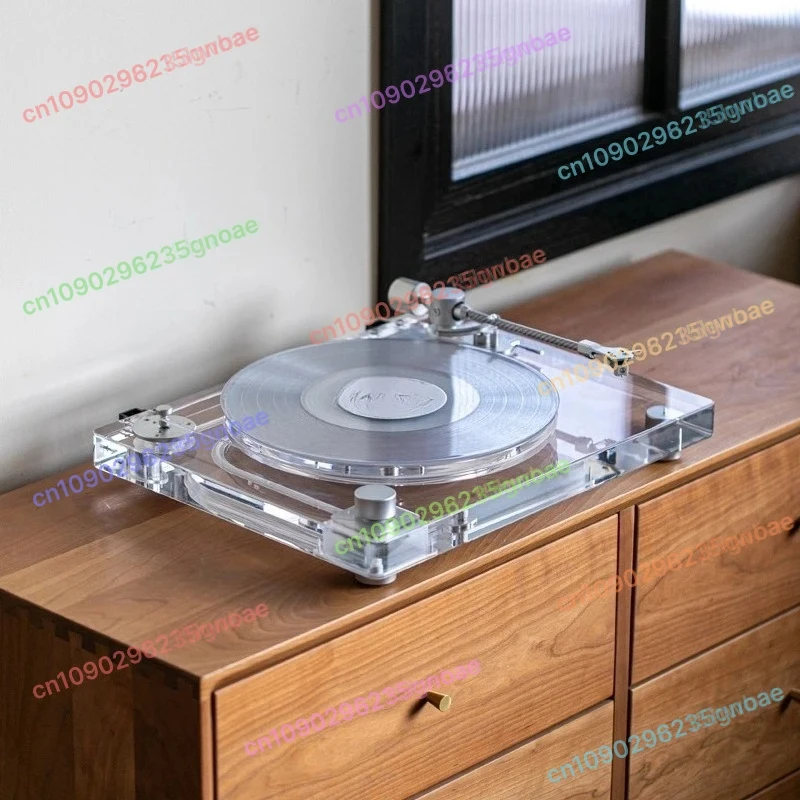 Vinyl Record Player / Dustproof Cover Modern Acrylic Transparent Record ...