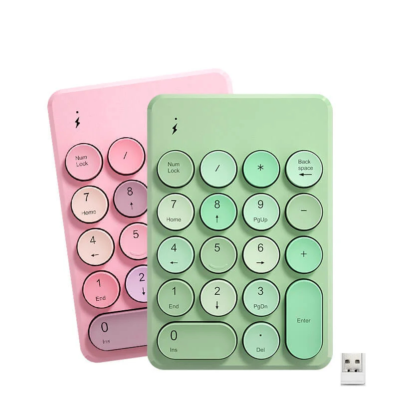 Jomaa-teclado numérico de 18 teclas, 2,4G, USB, numérico inalámbrico ...