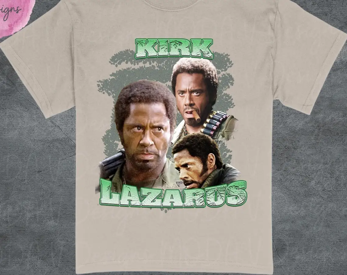 Vintage-Tropic-Thunder-Bootleg-TShirt-90s-Graphic-Inspired-Custom-Tee ...