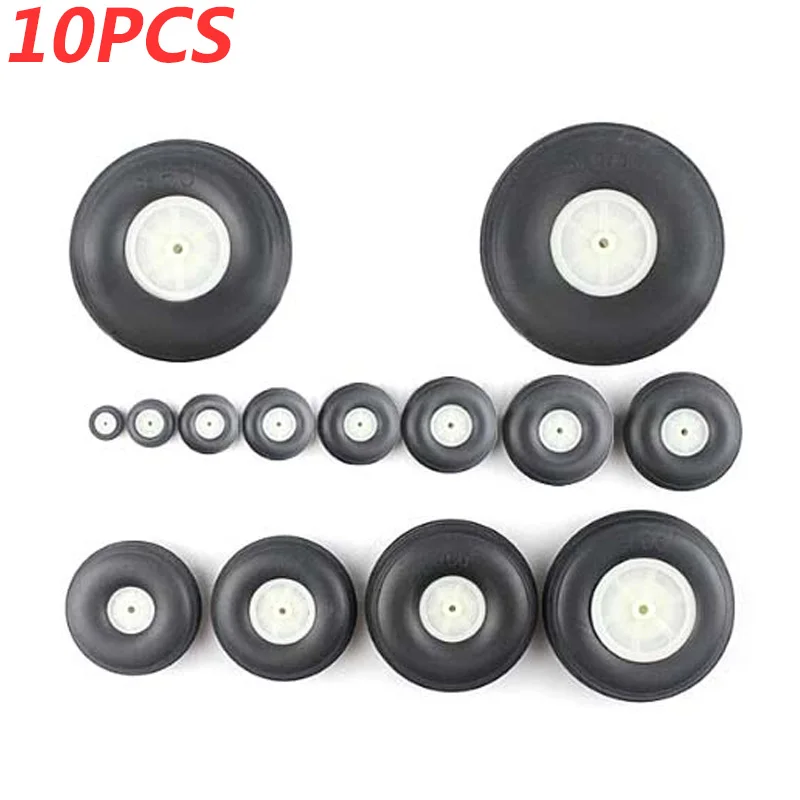 10pcs-Lot-High-elastic-EVA-Rubber-Wheel-For-RC-Fixed-wing-Airplane ...
