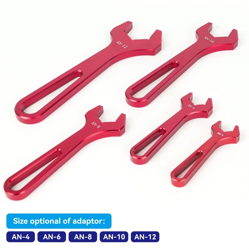 Aluminum Wrench AN Hose Fitting Tool Set 6 Piece Lightweight Durable ...