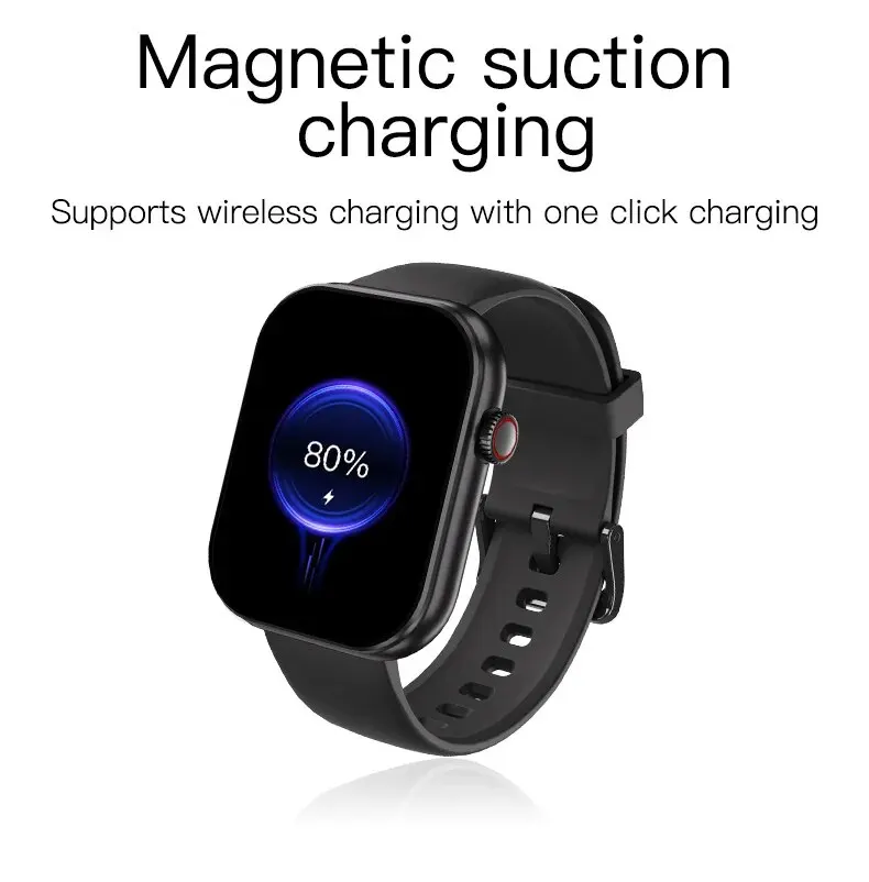 New Smart Watch Screen 2.01 Inch TFT Bluetooth Call 100+ Sports Mode ...