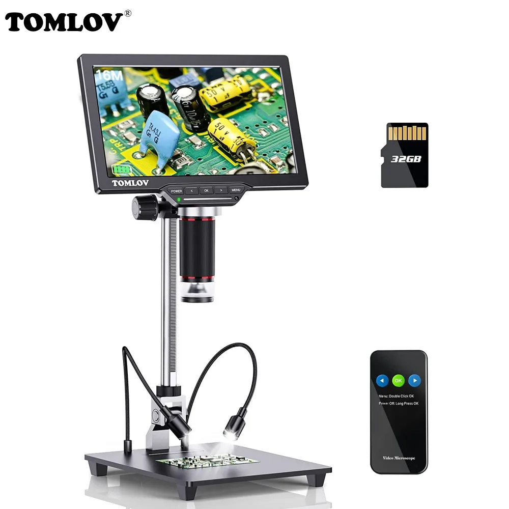TOMLOV-Digital-Microscope-Industrial-Inspection-Mobile-Phone-Repair ...