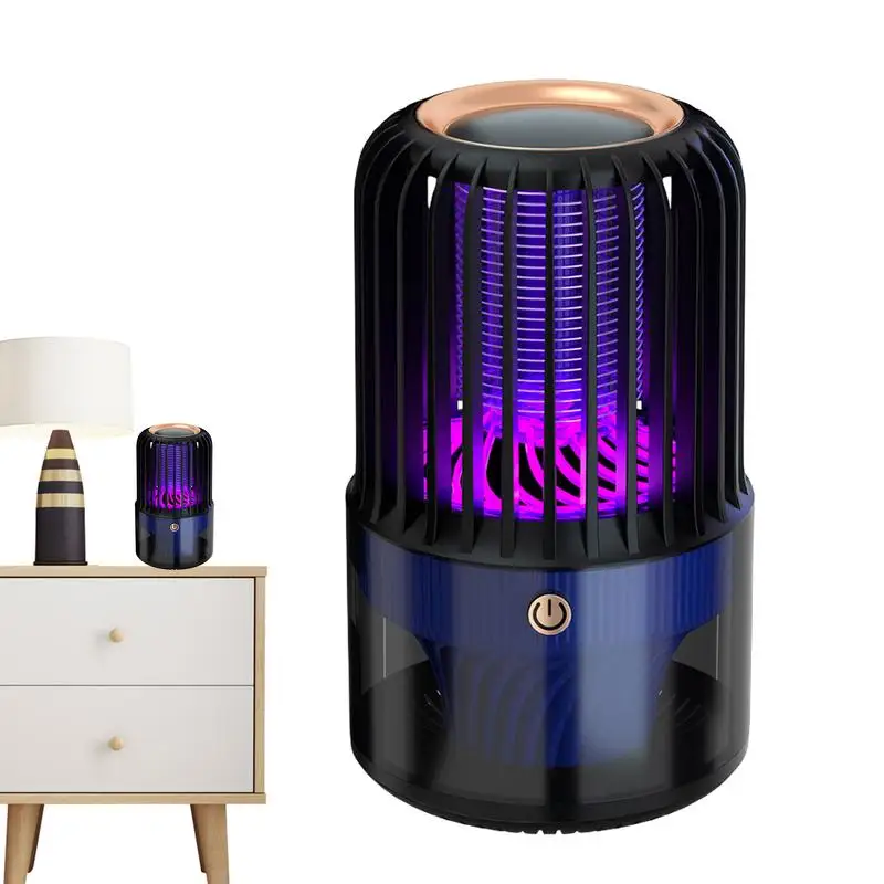 Fly-Light-Trap-Portable-Silent-Fly-Trap-Lamp-Efficient-Fly-Zappers-Home ...