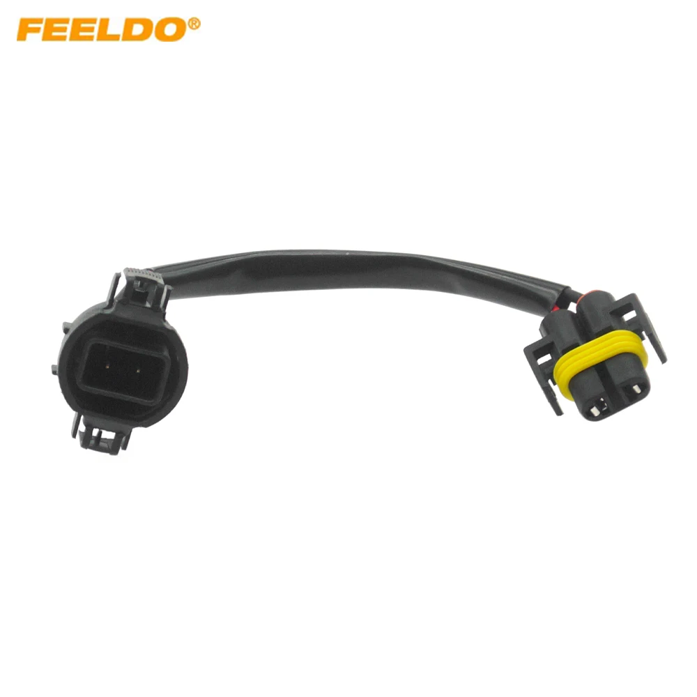 FEELDO-Auto-Headlight-Lamp-Wiring-Socket-Adapter-H11-TO-5202-Connector ...