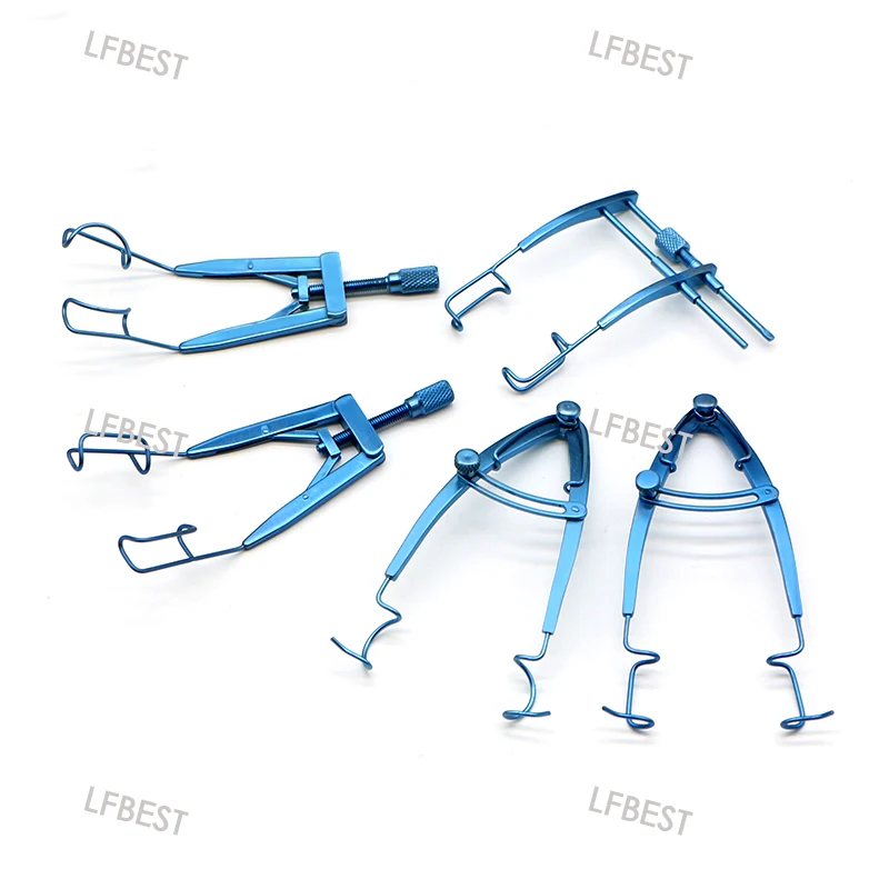 Adjustable Eyelid Opener Ophthalmic Instrument Titanium Alloy Eye ...