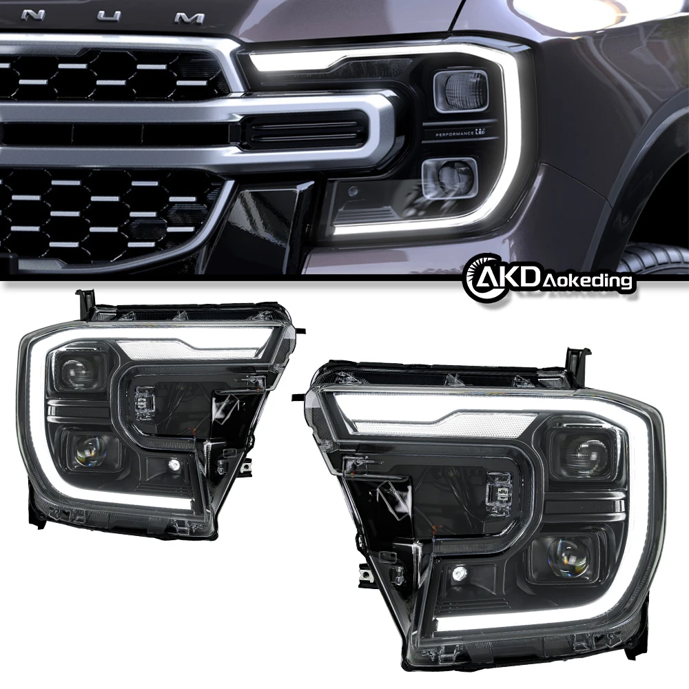 Headlight For Ford Ranger Raptor 2022 2023 Head Lights Style ...