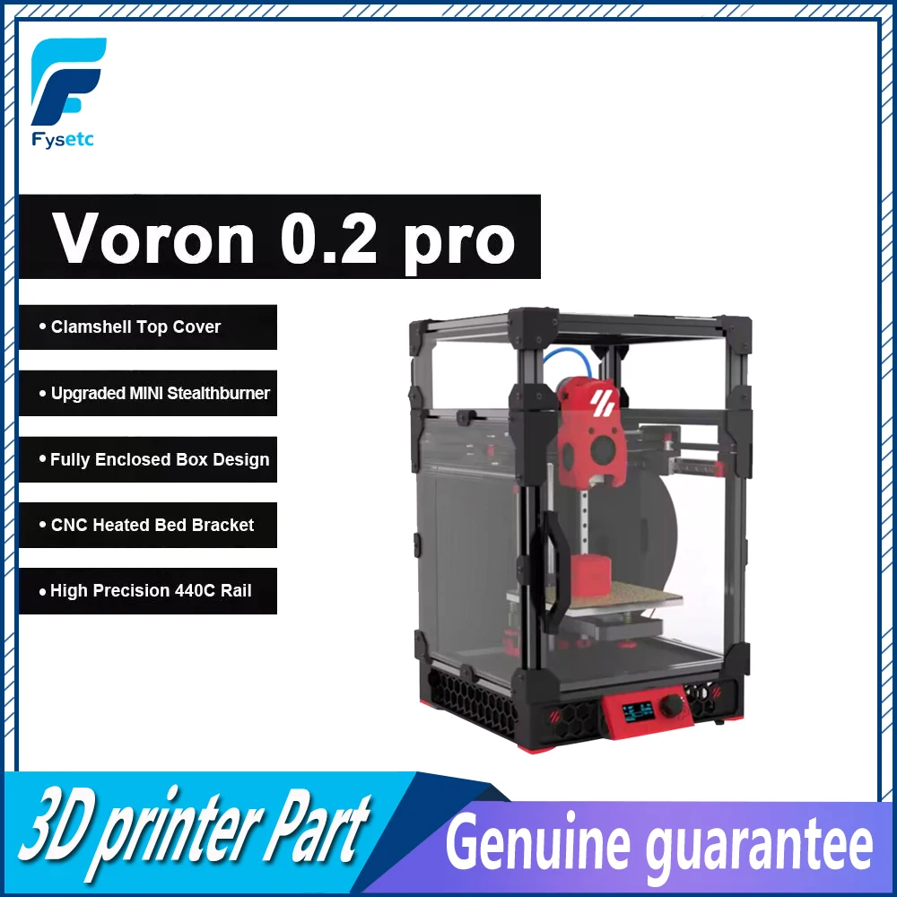 FYSETC-Voron-0-2-pro-Kit-CoreXY-3D-Printer-Kit-with-Enclosed-Panel-MINI ...