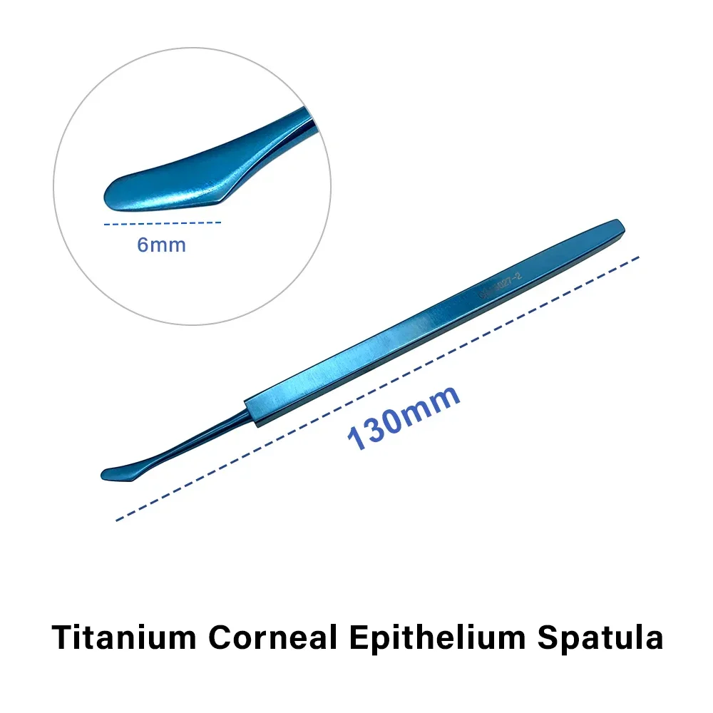 Titanium-Corneal-Epithelium-Spatula-Ophthalmic-Hook-130mm-Ophthalmic ...