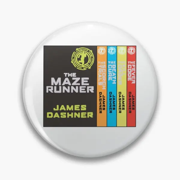Maze-Runner-Book-Stack-Soft-Button-Pin-Cute-Gift-Clothes-Lapel-Pin ...