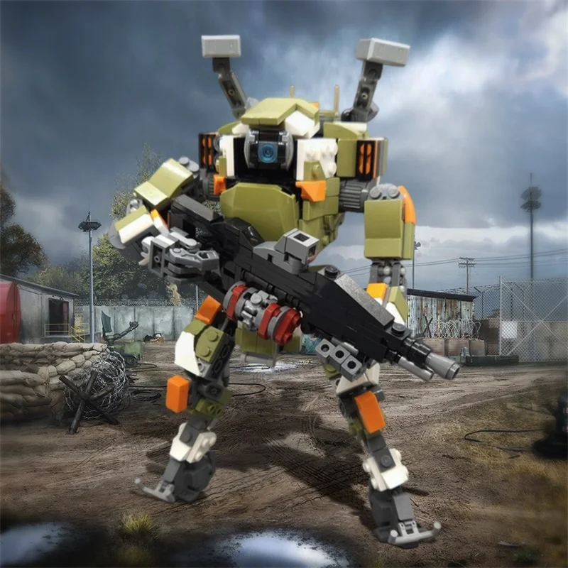 MOC-Titan-Battle-Pioneer-Class-Mecha-Robot-Model-Building-Block-Set ...