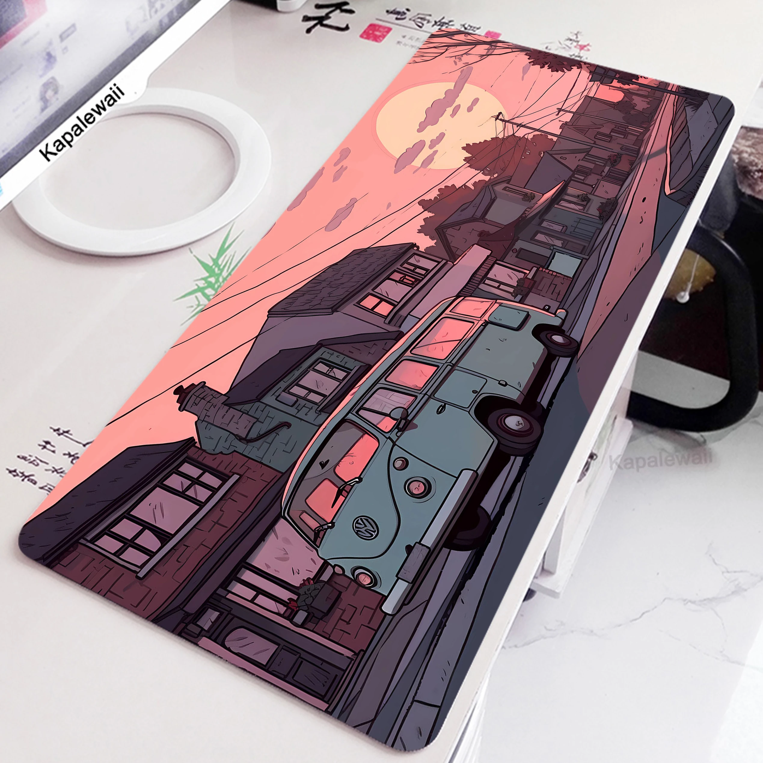 City-Street-Mausepad-Pc-Setup-Accessories-Mouse-Pad-Office-Rubber-Desk ...
