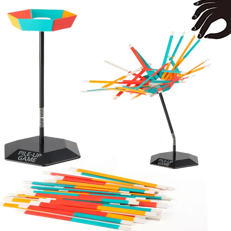 Stack-It-Up-Balance-Game-Colorful-Stick-Stack-Board-Game-Toys-For ...