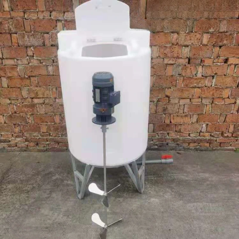 Cone-bottom-plastic-dosing-box-flip-flat-bottom-500L-chemical-sewage ...