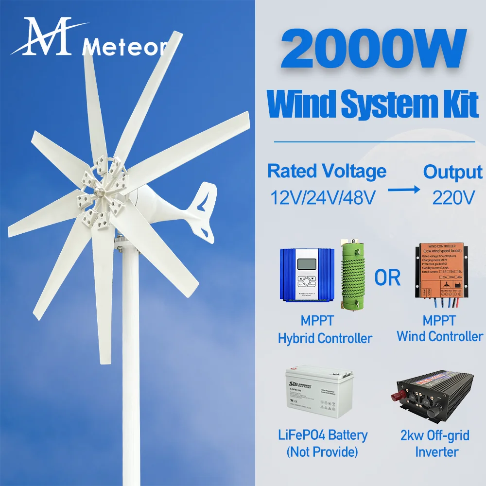 2000W-Wind-Turbine-Power-Generator-Off-Grid-System-12V-24V-48V-Output ...
