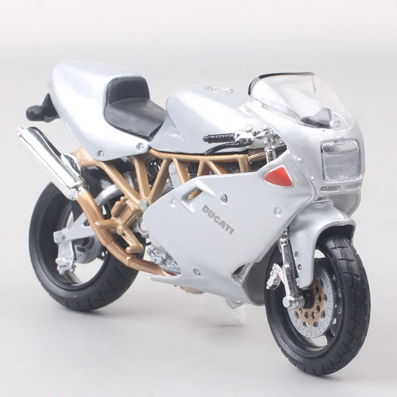 Bburago 1/18 Scale Classic Small Ducati 900 Superlight Motorcycle Model ...
