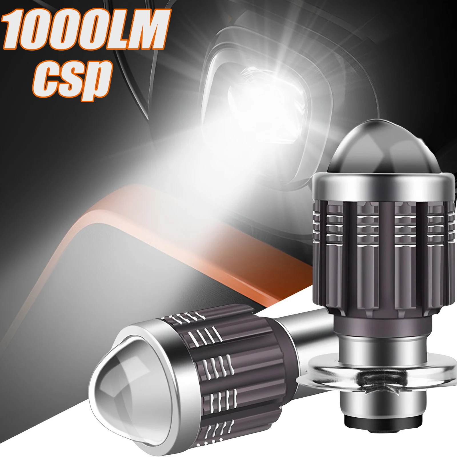 Bombillas-LED-para-faro-delantero-de-motocicleta-foco-de-10000LM-12V ...