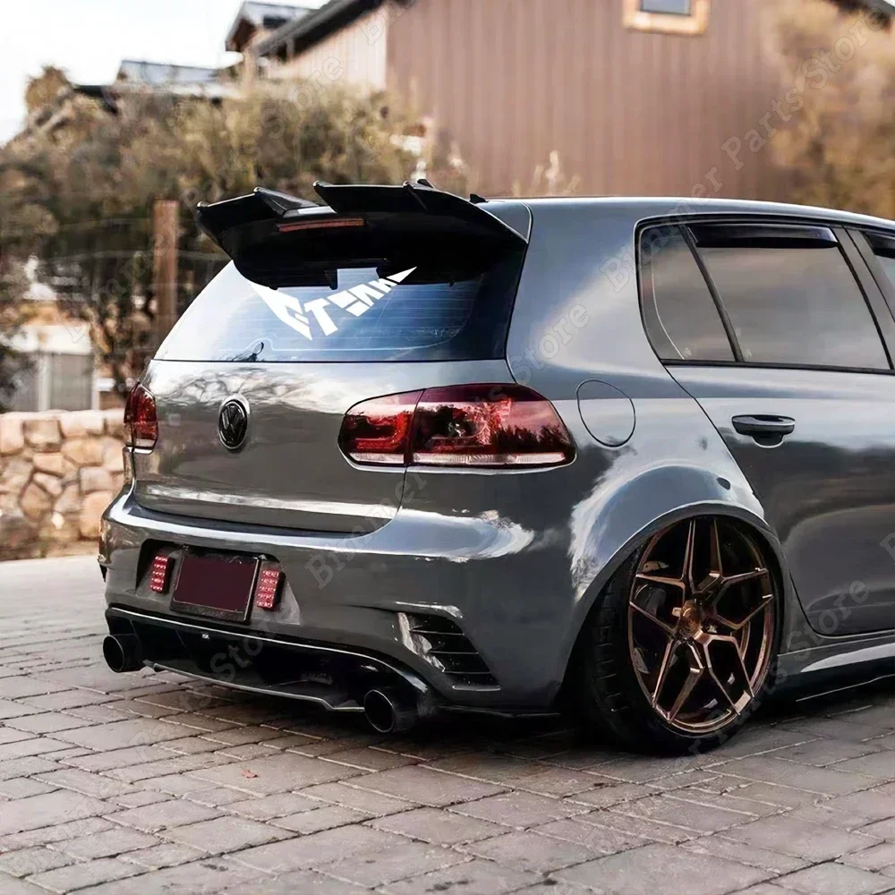 Carro-Telhado-Traseiro-Spoiler-Asas-VW-Golf-6-GTI-R-MK6-AK-Estilo-ABS ...