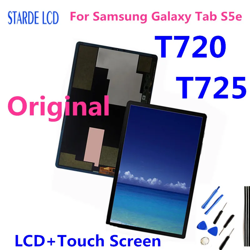 10.5'' For Samsung Galaxy Tab S5e SM-T720 SM-T725 T720 T725 LCD Display Touch Screen Digitizer ...