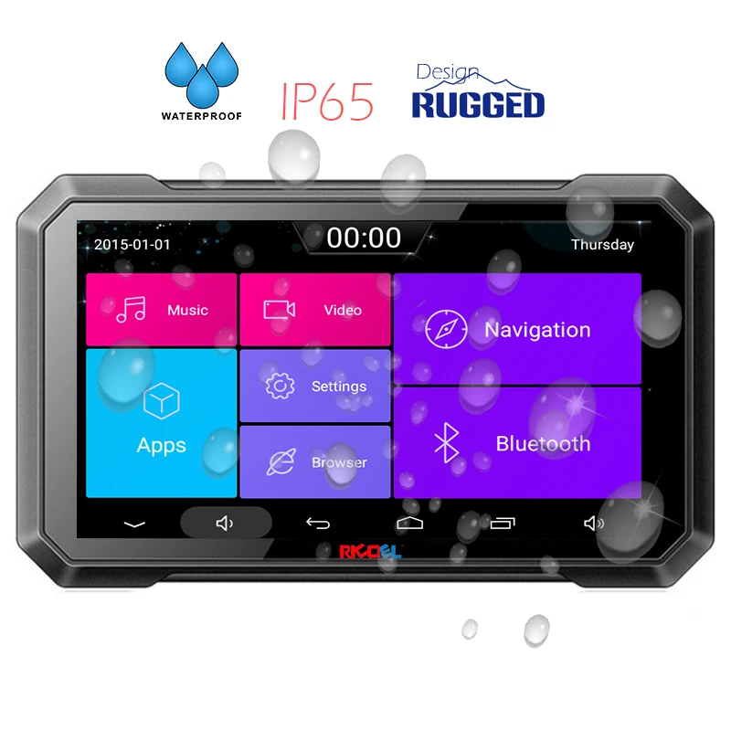 Ruihao waterproof ip65 android rs232 porta serial wifi 7 polegada ...
