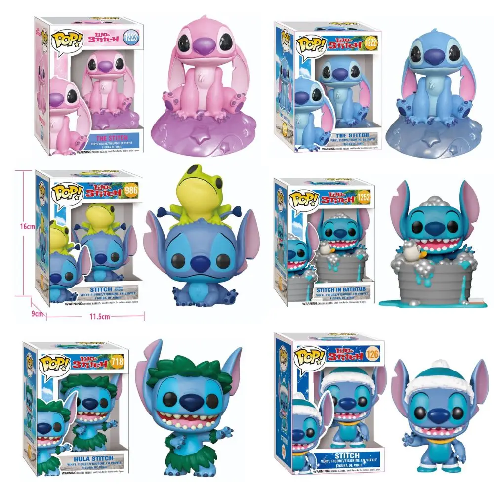 Funko-POP-Stitch-Christmas-Anime-Figure-Toy-Stitch-1182-pink-Stitch1223 ...