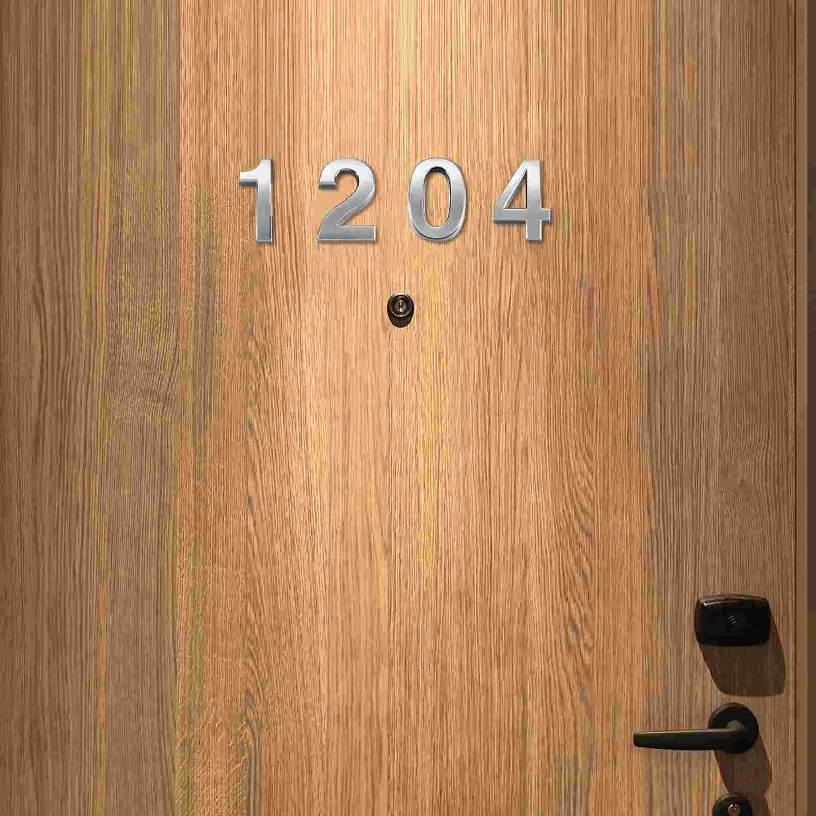 outside Numbers for House Gate Signs Address Door Mailbox Hotel Modern ...