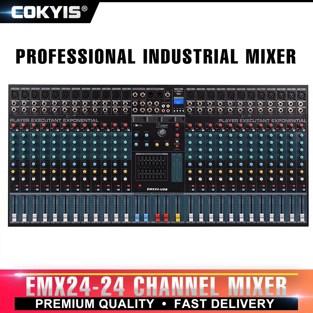 Professional-and-Advanced-Quality-24-Channel-Mixer-USB-BLUETOOTH ...