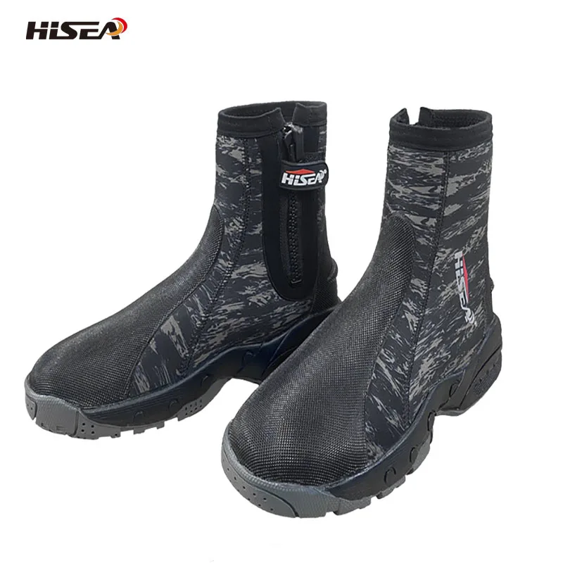 Botas-de-neopreno-antideslizantes-para-buceo-traje-de-neopreno-de-5mm ...