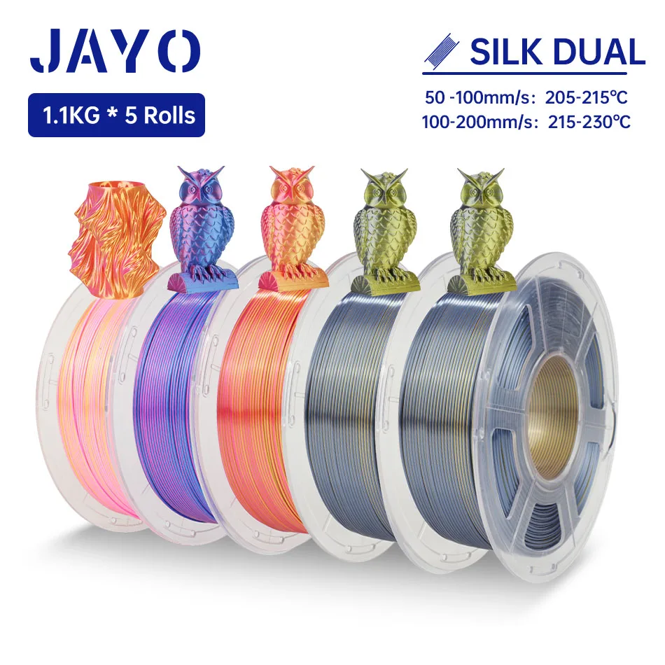 JAYO-Silk-PLA-Rainbow-PLA-Rainbow-3D-Printer-Filament-1-75mm-SILK-PLA ...