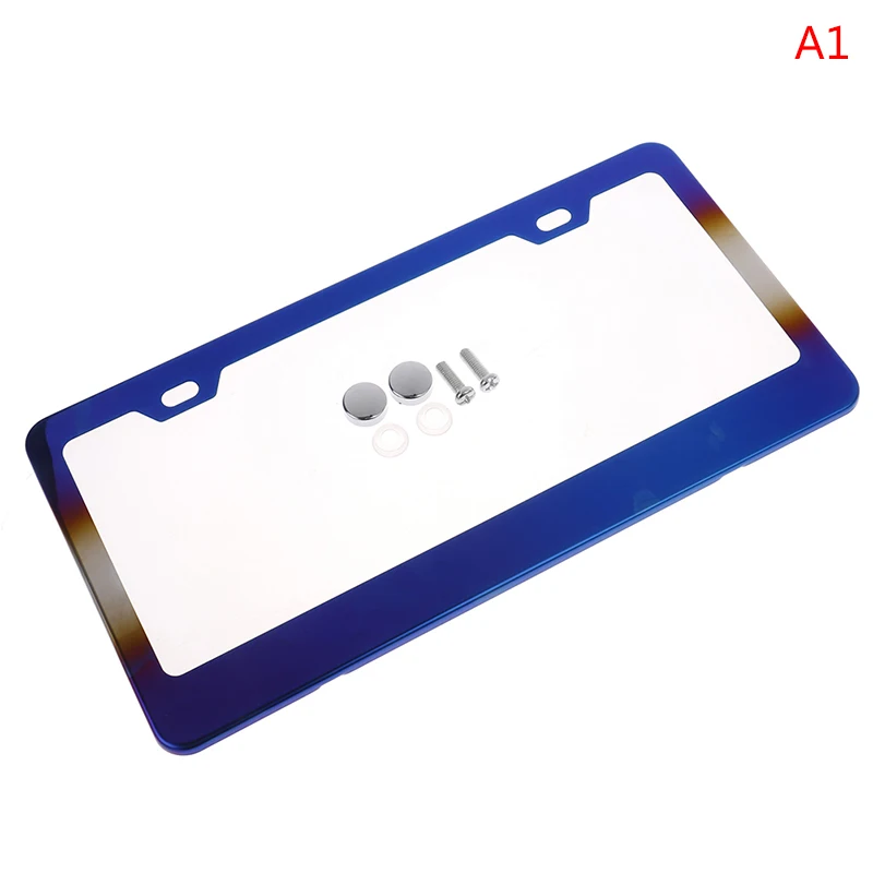 PLAQUE D'IMMATRICULATION,A2--Cadre de plaque'immatriculation pour ...