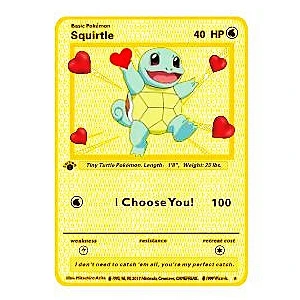 Metal Pokémon Letters Card Pikachu Vmax Charizard Lugia Vstar Mew Anime ...