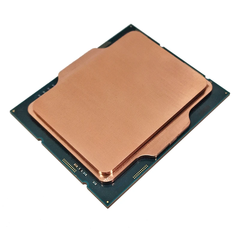 CPU Opener Pure Copper Lid Cover IHS Cooling For 12600K 12700K 12900K ...