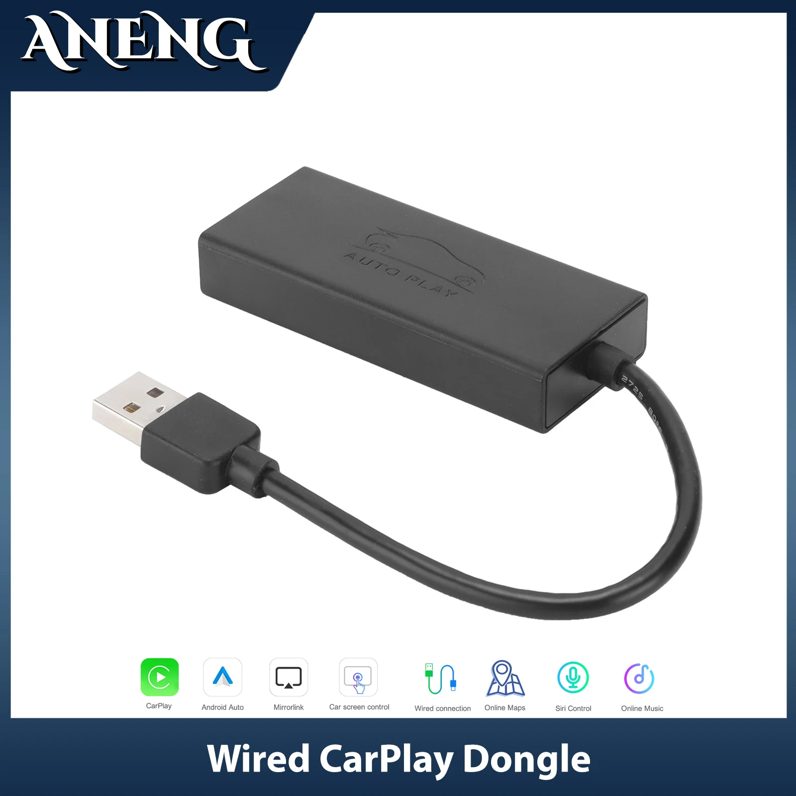 USB-Car-Wired-CarPlay-Dongle-Adapter-Wired-Android-Auto-AI-Box ...