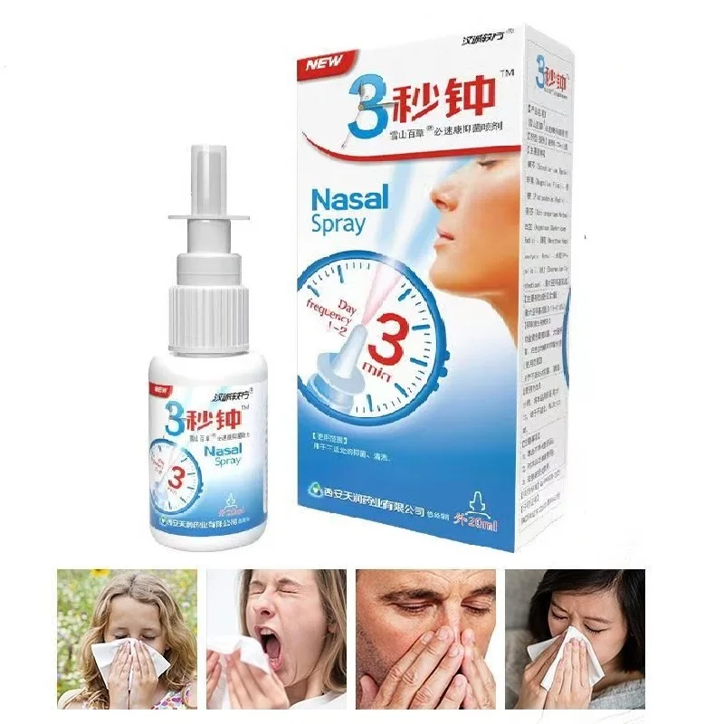 Fábrica Atacado 3 20Pcs 100% Pure Herb Spray Nasal Com Segurança ...