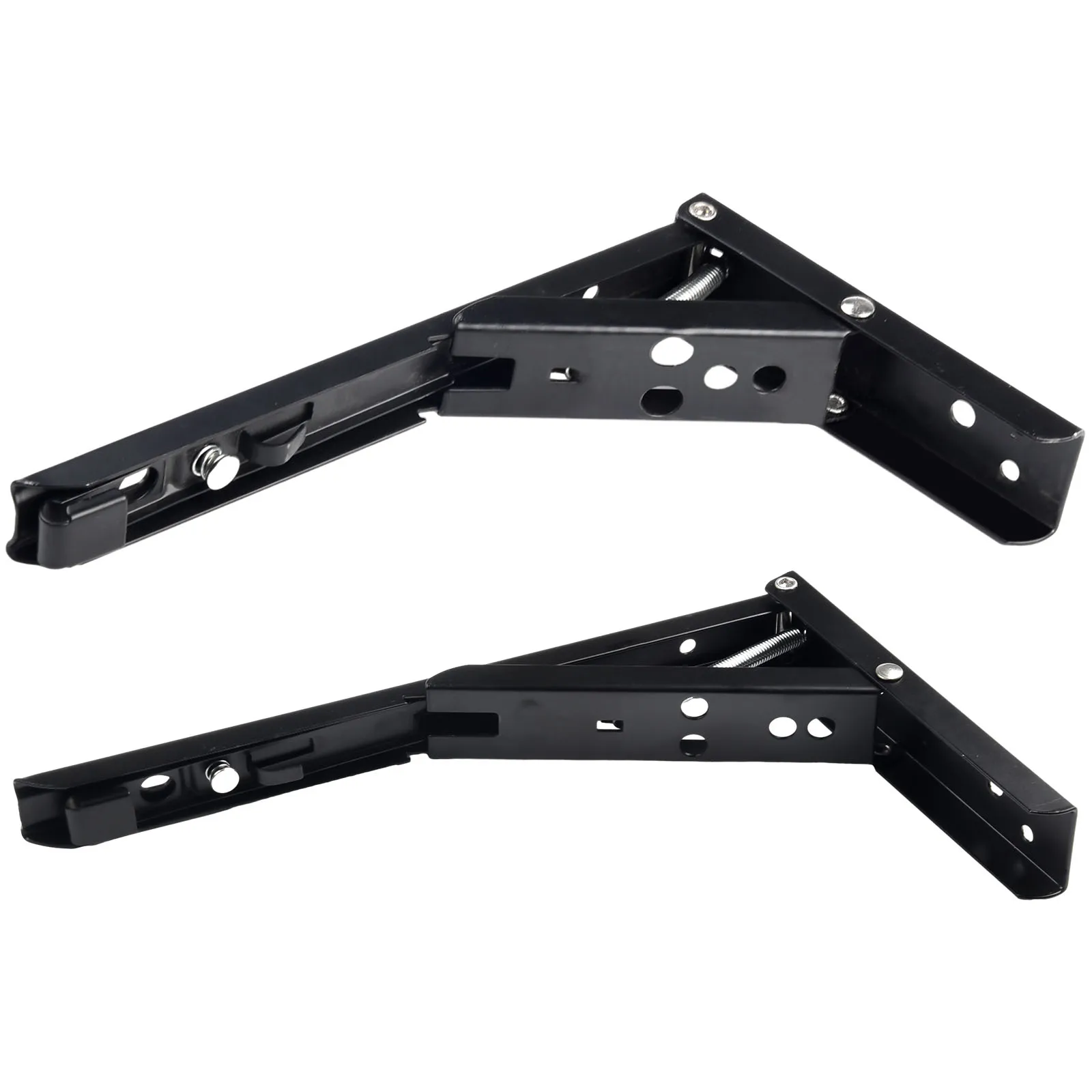 4-8-10-12-Inch-Heavy-Duty-Metal-Folding-Shelf-Brackets-Triangle-DIY ...