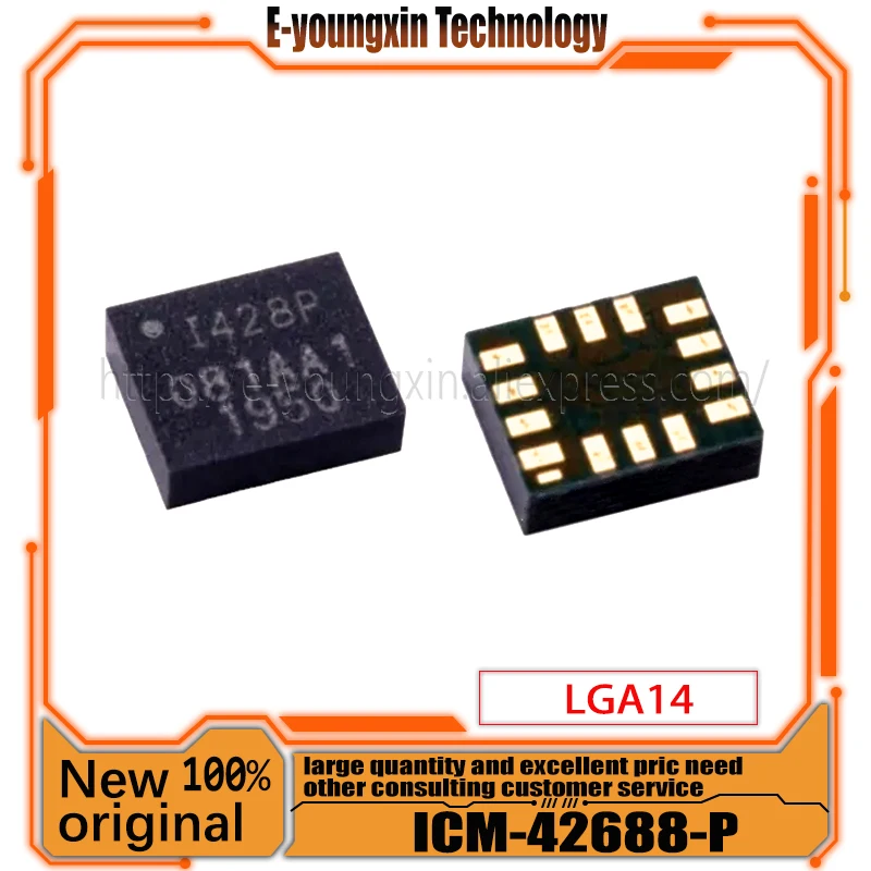 1PCS ICM-42688-P ICM-42688 1428P I428P IC New&Original in the stock