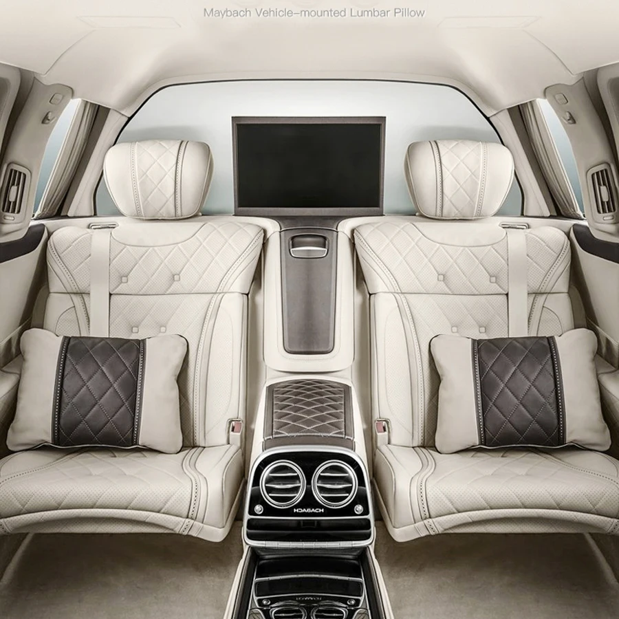 Car-Seat-Lumbar-Pillow-For-Mercedes-Maybach-S-Class-Headrest-NAPPA ...