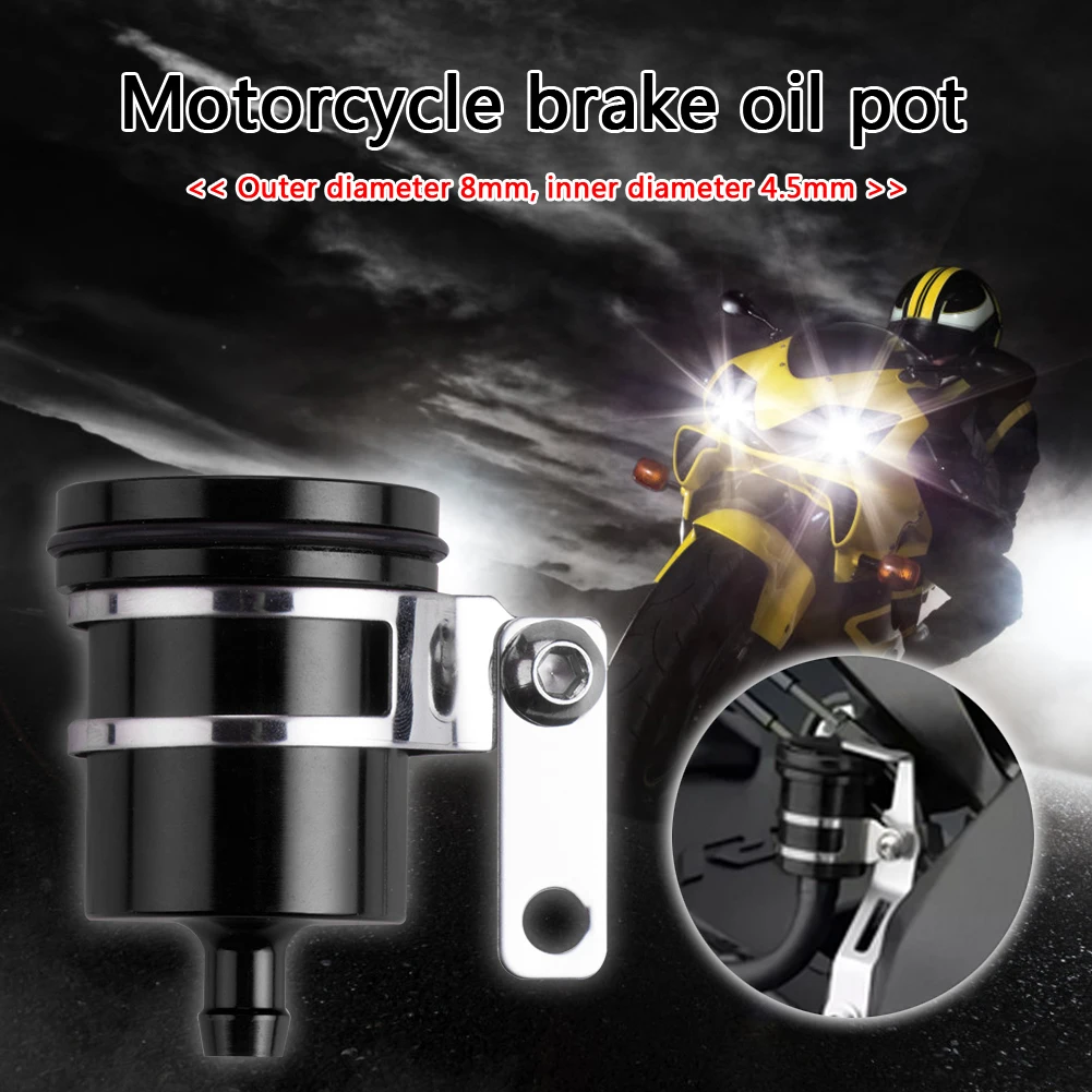 Aluminum-Alloy-Motorcycle-Brake-Cylinder-Fluid-Reservoir-Oil-Fluid-Cup ...