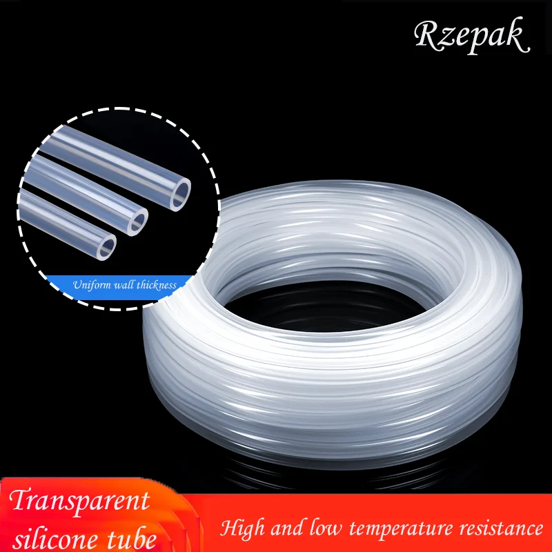 1M-Silicone-Hose-Length-Flexible-Transparent-Peristaltic-Pump-Tube ...