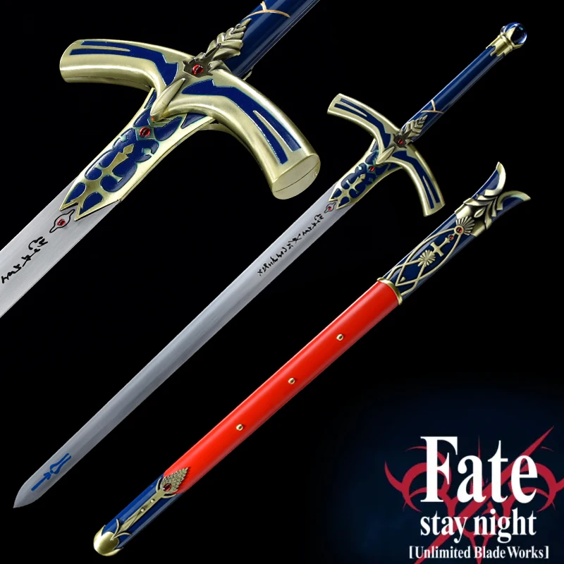 Saber-Caliburn-Sword-For-Fate-Stay-Night-Real-Carbon-Steel-No-Sharp ...