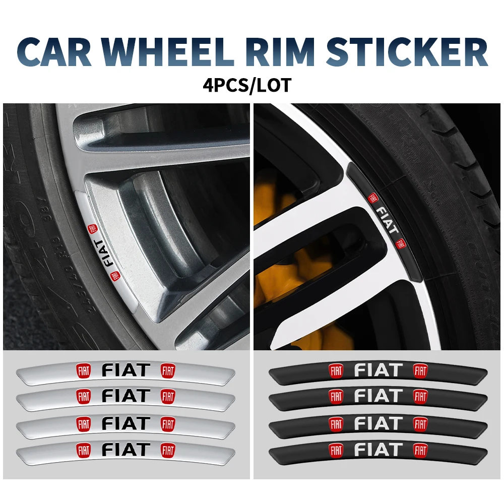 4pcs-Aluminum-Car-Wheel-Rims-Racing-Stickers-Badges-Auto-Decoration-For ...