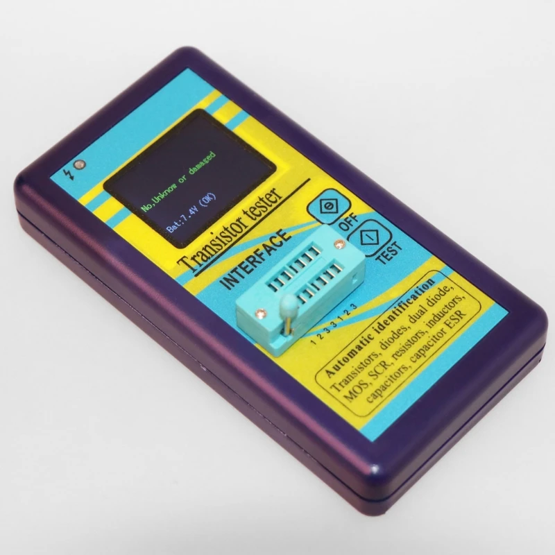 M328 Multi-purpose Transistors Tester | Multimeter Transistor Tester ...