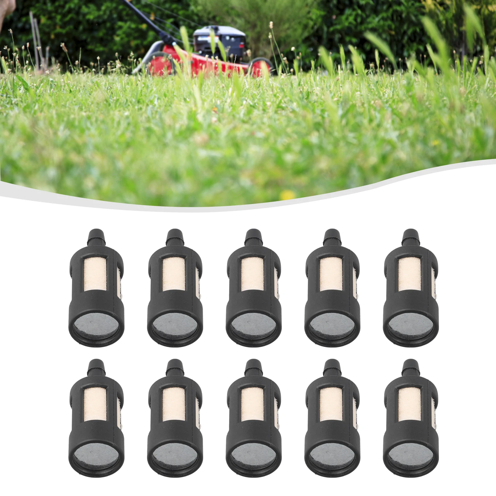 10Pcs-Fuel-Filter-For-Gasoline-Garden-Machinery-Grass-Trimmer-Chainsaw ...