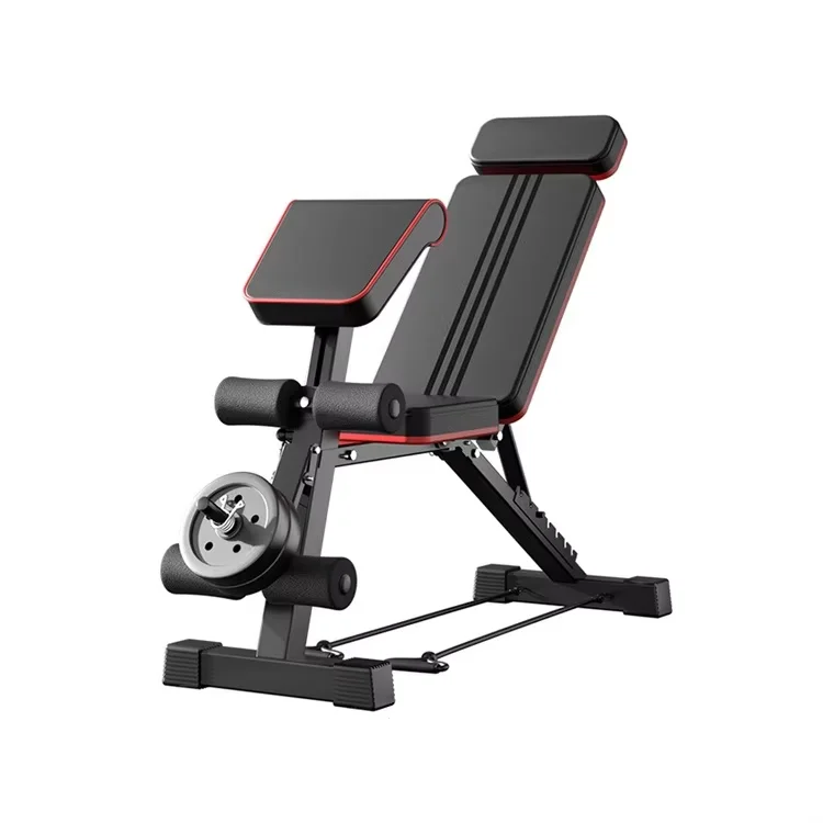 Adjustable Incline GYM Equipment Dumbbell Sit up Bench Weight Fitness ...