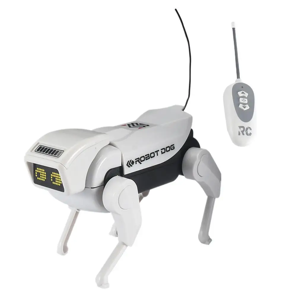 DIY Remote Control Robot Dog Toy Mechanical Dog Building Blocks Toys ...