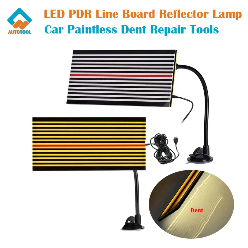 LED-PDR-Line-Board-Reflector-Lamp-Car-Paintless-Dent-Repair-Tools ...