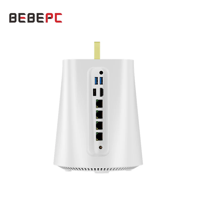 Bebepc Mini Pc Nas Firewall Router Amd Athlon 300u Ddr4 M.2 Nvme 2280 4 ...
