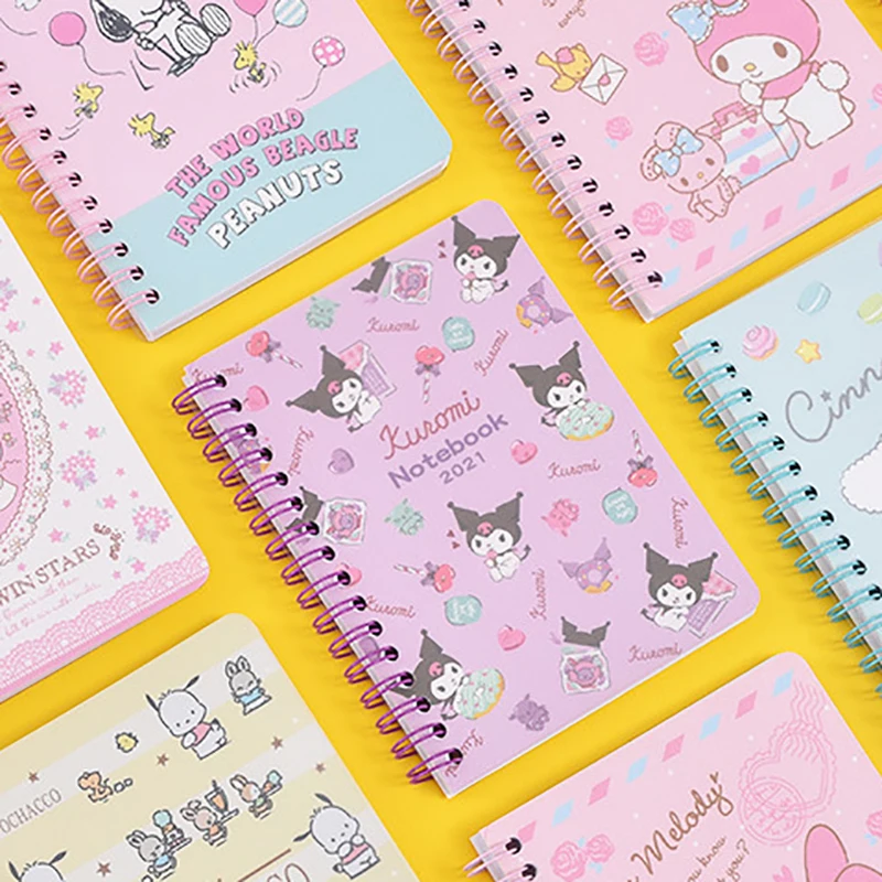 Sanrio-Cuaderno-Kawaii-HelloKitty-Mymelody-Kuromi-Bloc-de-notas-de ...